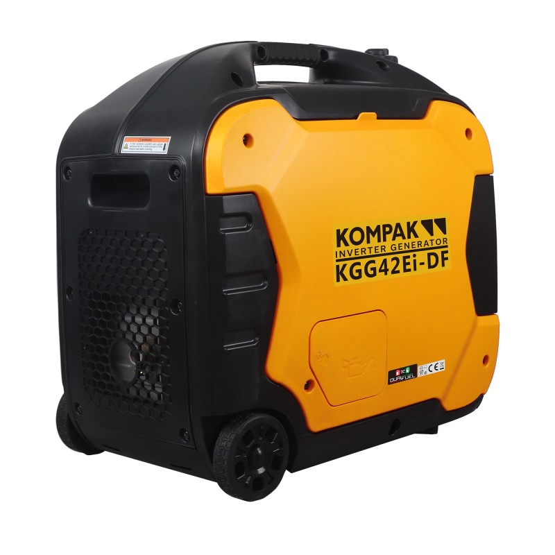 Groupe électrogène Essence/GAZ Kompak KGG42Ei-DF 4200 Watt insonorisé ...